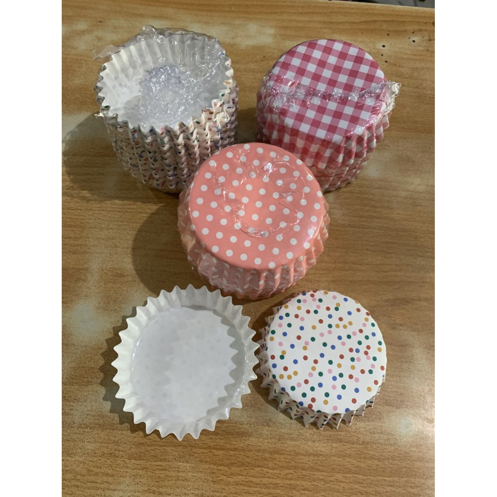 Jual Case Papercup roti bulat 100 pc pack / diameter 9 cm tinggi 2.5 cm ...