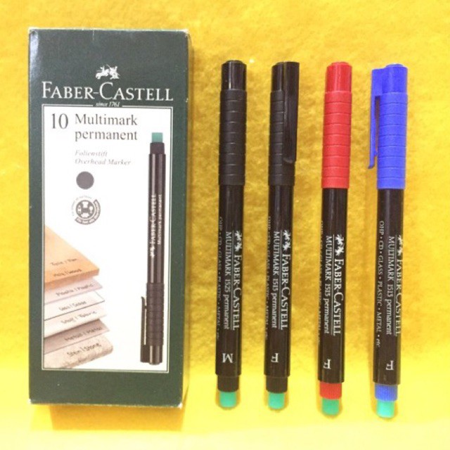 Jual Faber castell multimark permanent / Spidol permanent OHP F/M (1 ...