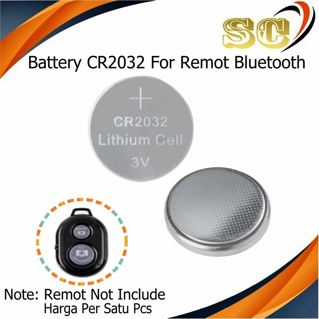 Jual Battery CR2032 3V For Remote Bluetooth / Baterai For Remote ...