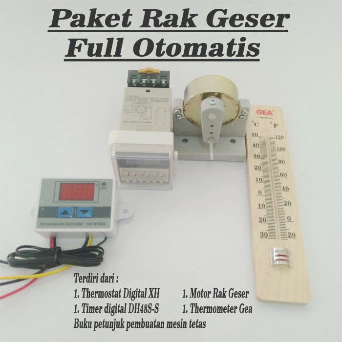 Jual Paket Rak Geser Mesin Tetas Telur Full Otomatis / Mesin Penetas ...