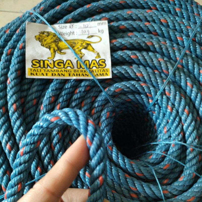 Jual Eceran Tambang 10 mm permeter tambang nylon tali jemuran serbaguna ...