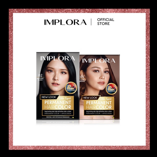 Jual Implora New Permanent Hair Color Pewarna Rambut / Cat - RD610 ...