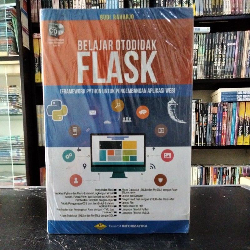 Jual TERMURAH BUKU BELAJAR OTODIDAK FLASK (FRAMEWORK PYTHON UNTUK ... Jual TERMURAH BUKU BELAJAR OTODIDAK FLASK (FRAMEWORK PYTHON UNTUK ...