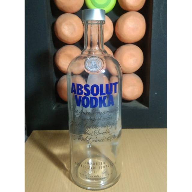 Jual Botol bekas vodka Miras 1 liter | Shopee Indonesia