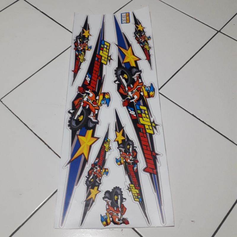 Jual STICKER STRIPING ALL BEBEK racing | Shopee Indonesia