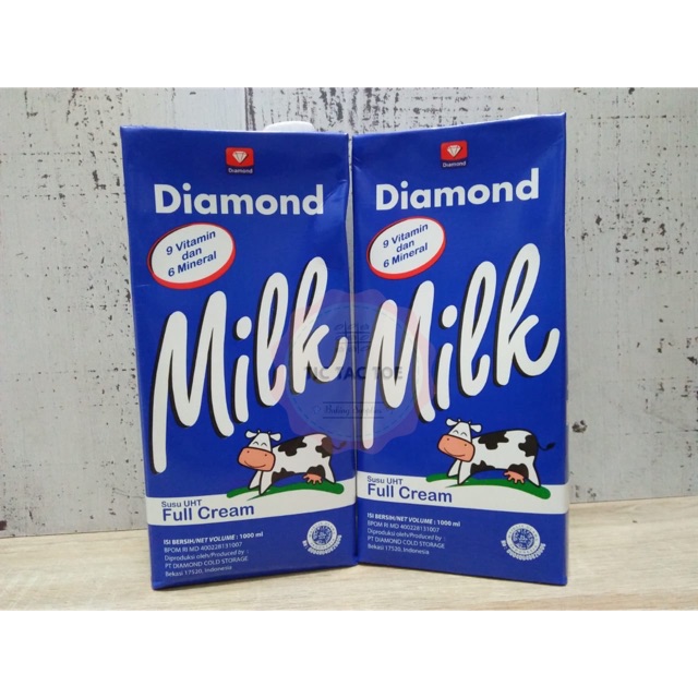 Jual Susu UHT Diamond 1L All Variant | Shopee Indonesia
