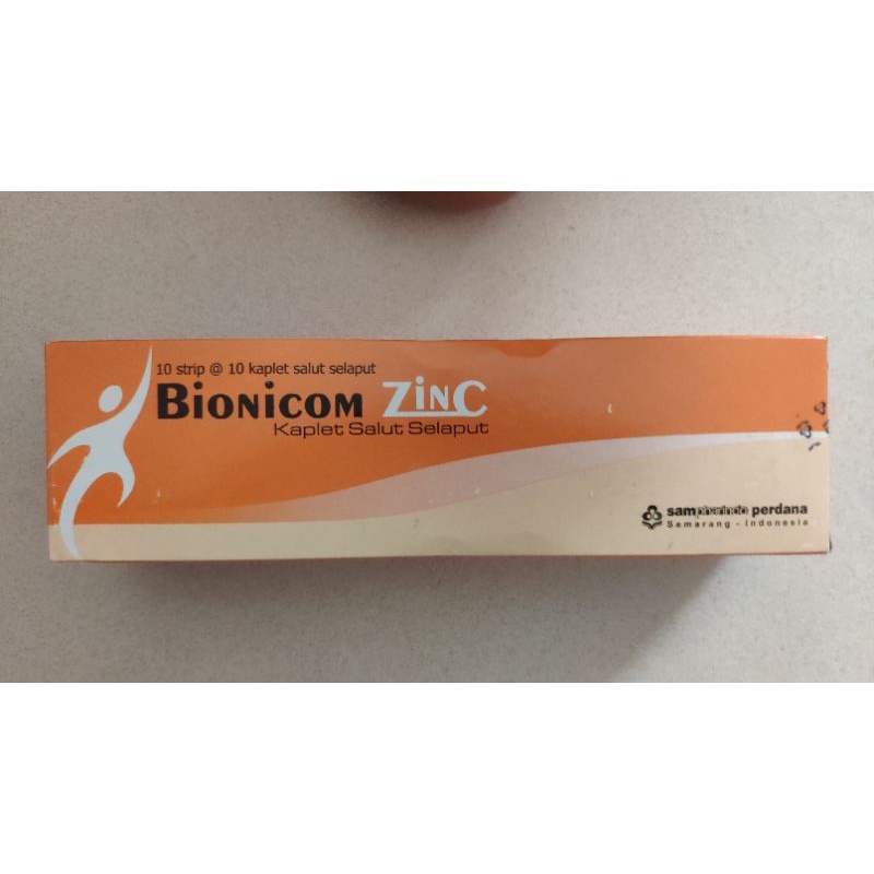 Jual Bionicom Zinc Multivitamin (100 kapsul) | Shopee Indonesia