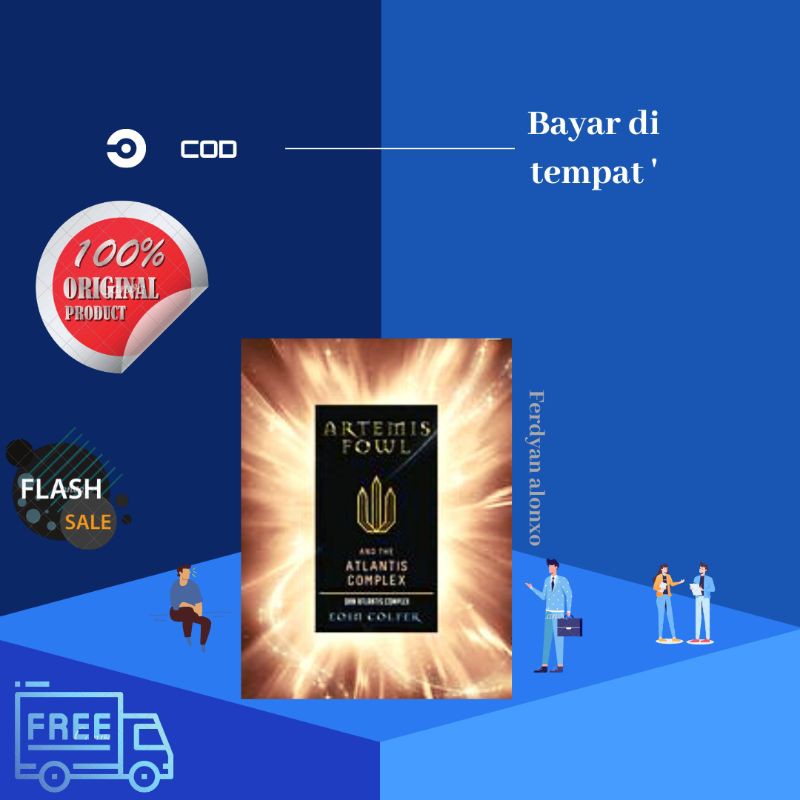 Jual Buku Artemis Fowl #7 : Atlantis Complex (The Atlantis Complex) Eoin Colfer novel | Shopee ...