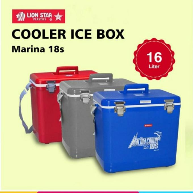 Jual Open DS] Cooler Box 16 Liter Lion Star 18 S / Cool Box Marina 18S ...