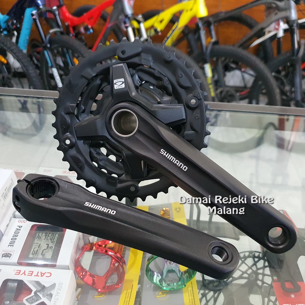 Jual Crank set Shimano MT210 22-30-40T & 22-32-44T Hollowtech HT2 ...