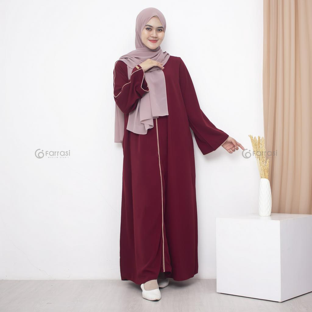 Jual Farrasi Abaya Hafsah / Abaya Turkey | Shopee Indonesia