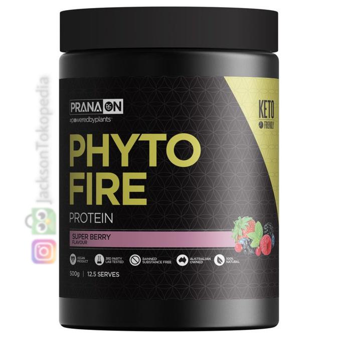 Jual Prana On Phyto Fire Super Berry 500g Susu Protein Powder PranaOn ...