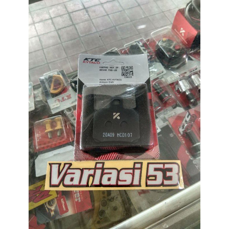 Jual kanvas rem KTC KYTACO 2 piston besar | Shopee Indonesia