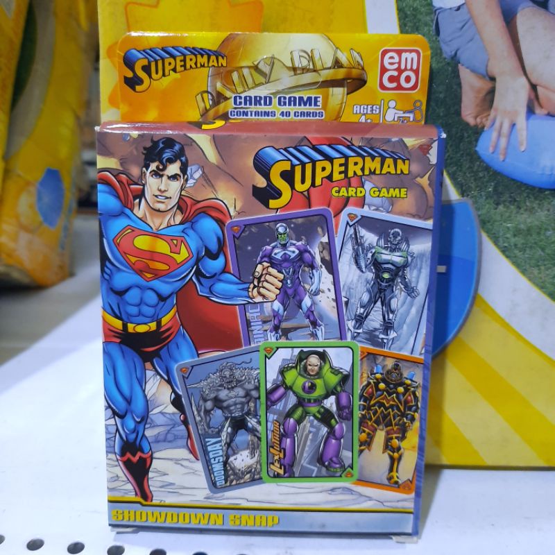 Jual Kartu emco Card Game Superman Original | Shopee Indonesia