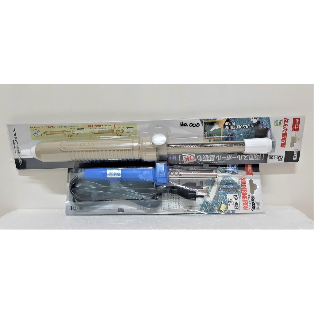 Jual Solder dan Sucker Sedot Timah GOOT Original Made In JAPAN | Shopee ...
