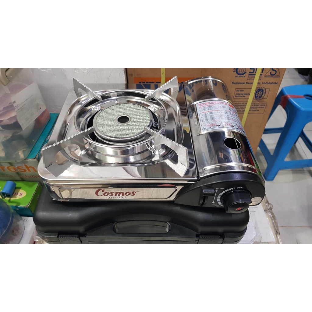 Jual Kompor Gas Portable Cosmos CGS-123P | Shopee Indonesia
