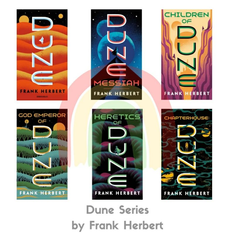Jual Dune Series by Frank Herbert - #1 Dune - #2 Dune Messiah - #3 ...
