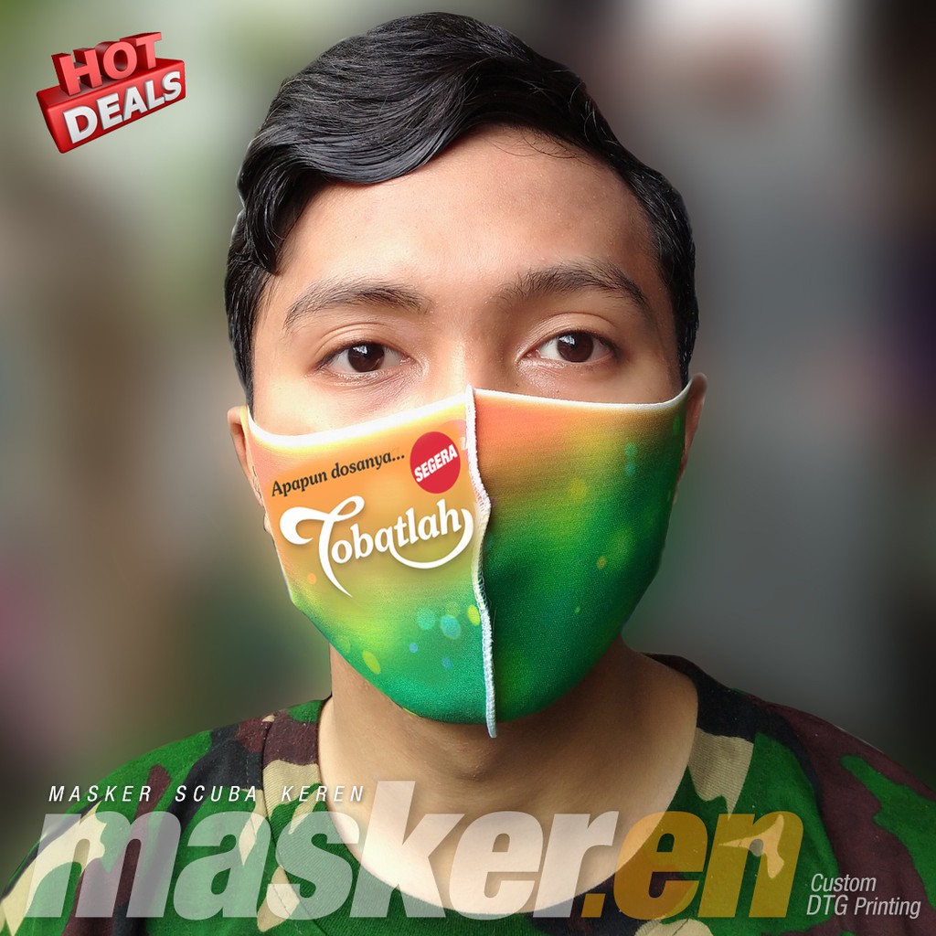 Jual MASKER LUCU KEREN SCUBA KOREAN STYLE CUSTOM TOBATLAH VERSI TEH ...