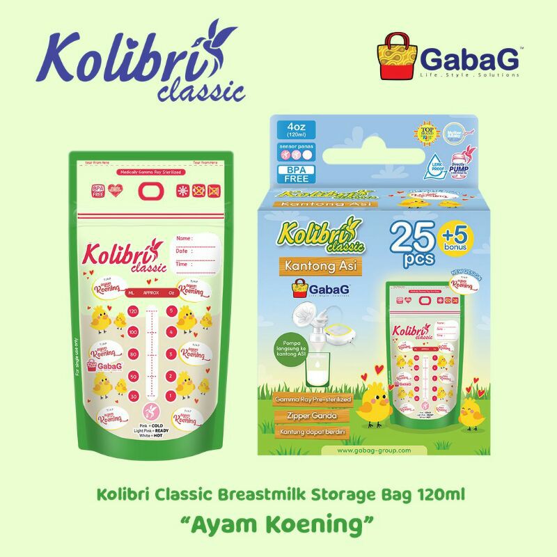 Jual Plastik asi Gabag 120ml milky cow ayam koening blue pink kantong ...