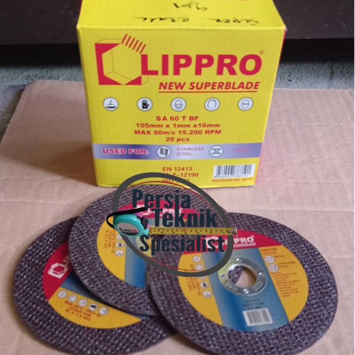 Jual Lippro super blade batu gerinda potong 4 inch stainless | Shopee ...
