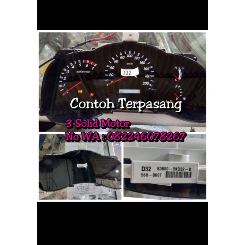 Jual Speedometer Innova Bensin Manual Tipe V 2004-2011 Original ...