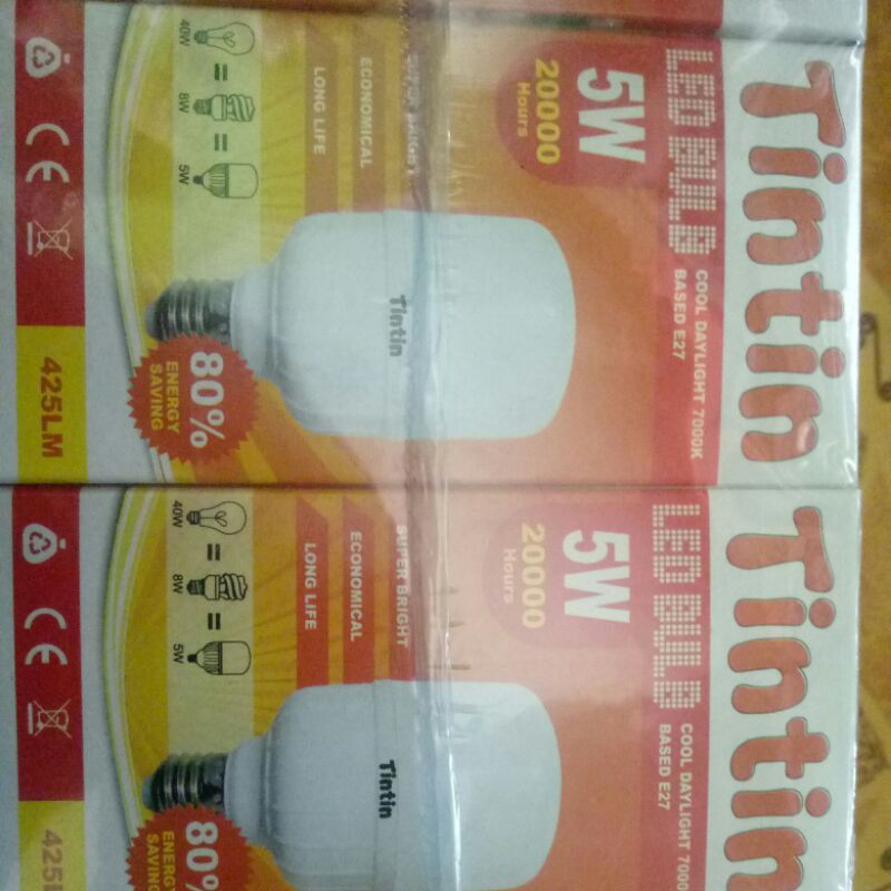 Jual Lampu LED Tintin 5 Watt | Shopee Indonesia