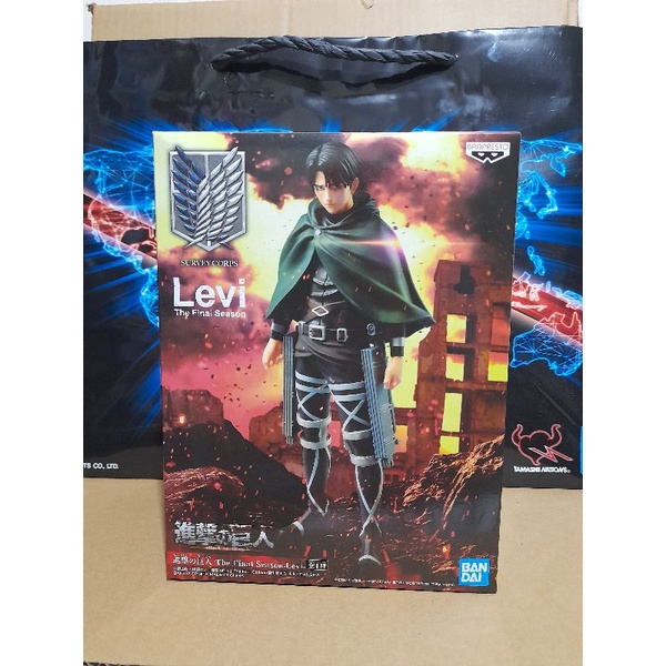 Jual Bandai Banpresto Levi Attack On Titan | Shopee Indonesia