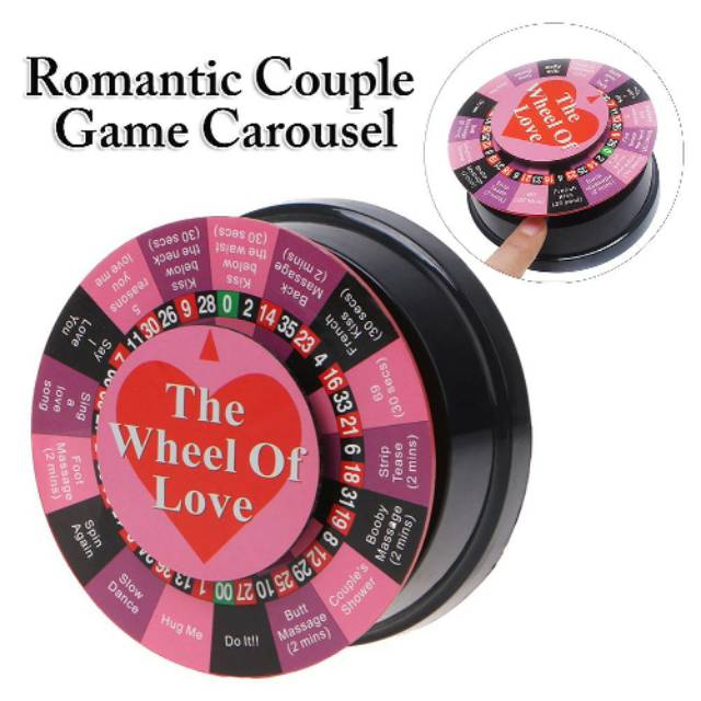 Jual The Wheel of Love Hot Roulette Truth or Dare Adult Game ...