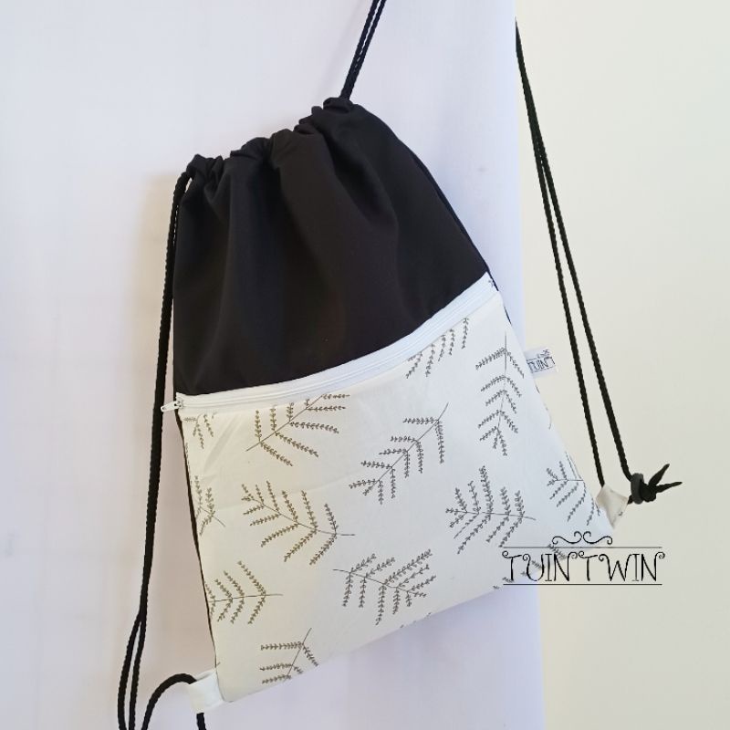 Jual Stringbag Saku Pine String Bag Tas Serut Drawsting simple ...