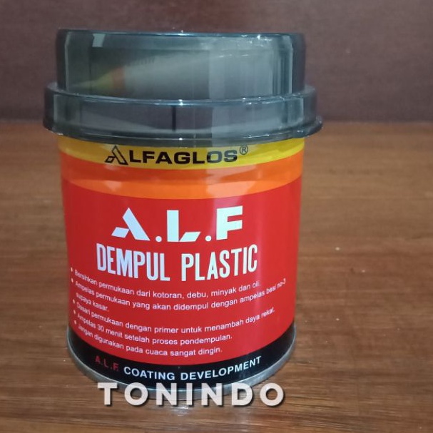 Jual Dempul ALFAGLOS Polyester Putty Ukuran Kecil 250 gram - Kuat ...