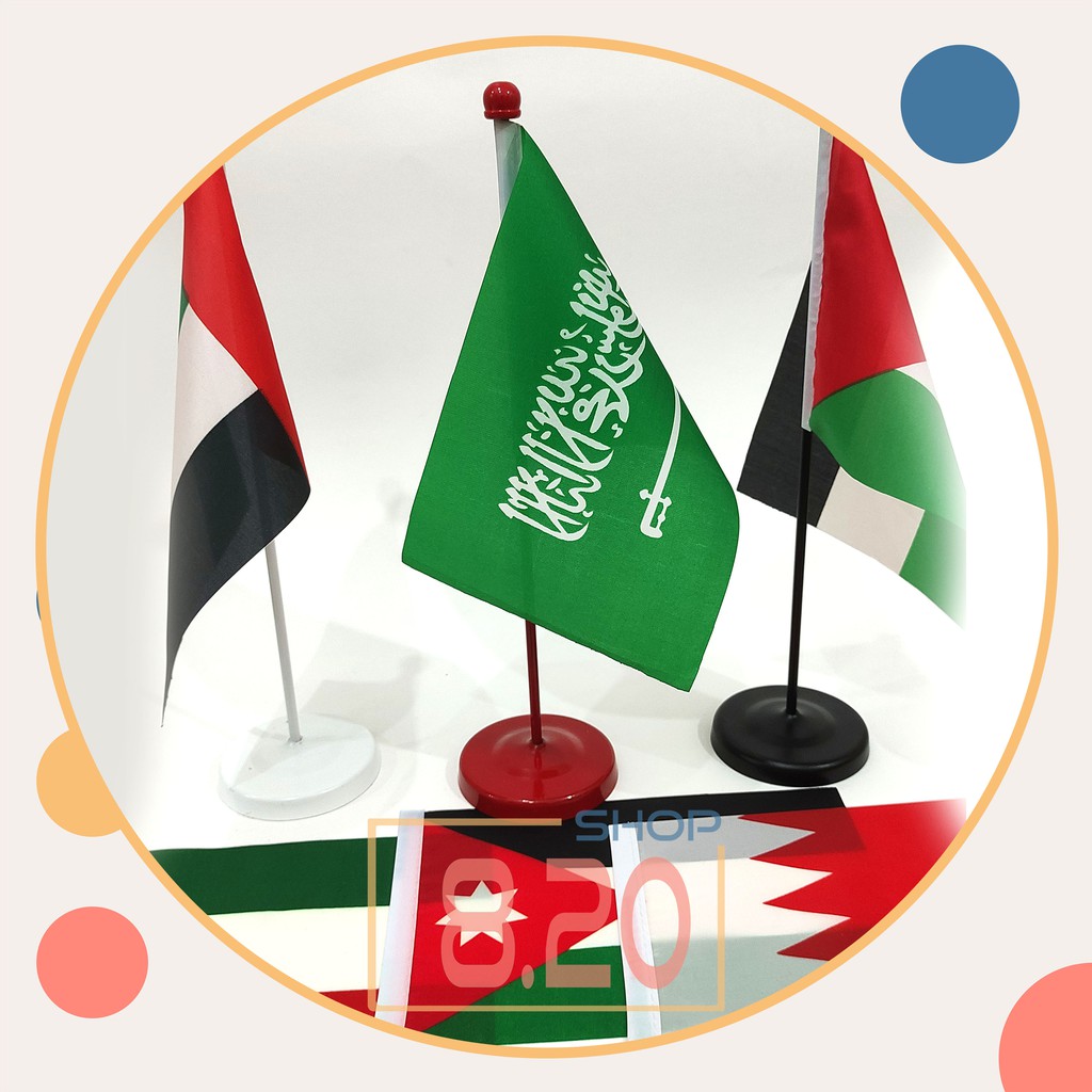 Jual Bendera Mini Meja / Standing Table Flag / Bendera Negara Timur ...