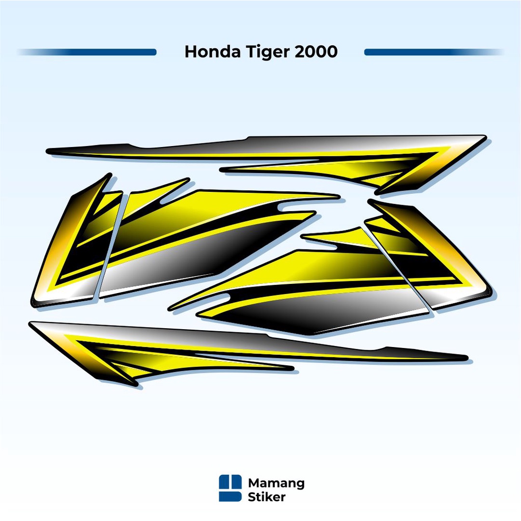 Jual Striping Motor Honda Tiger Revo 2000 Variasi (1) Original Ori ...