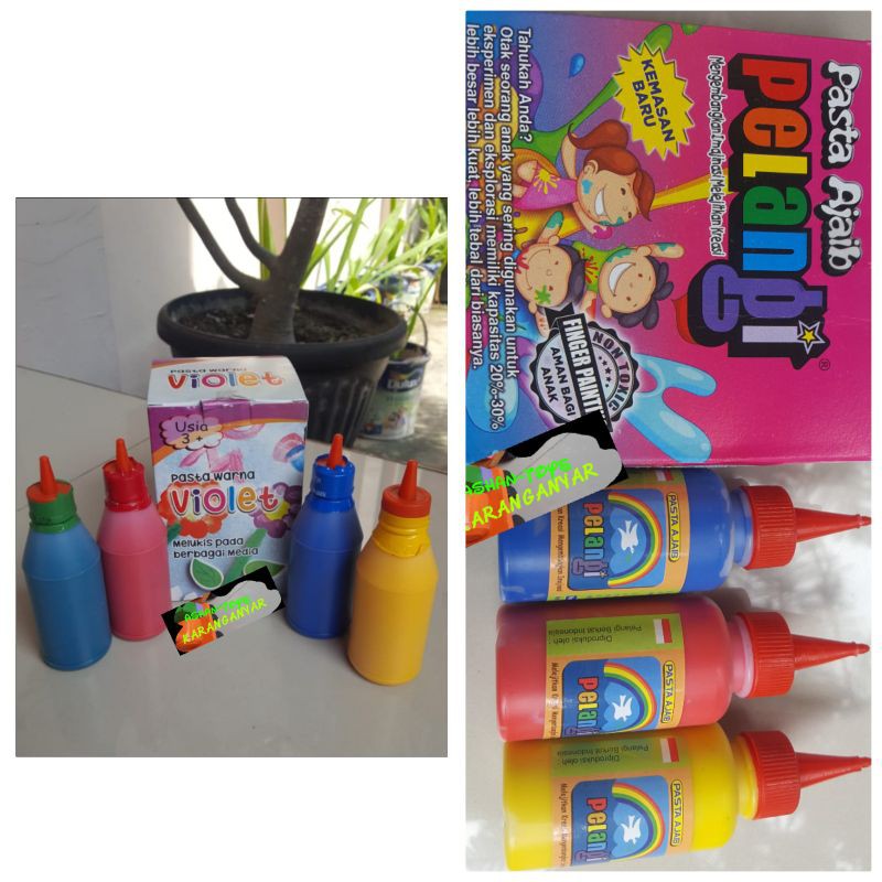 Jual Pasta Warna,Finger Painting,Tempra,Mainan Pasta,Mainan Tempra ...