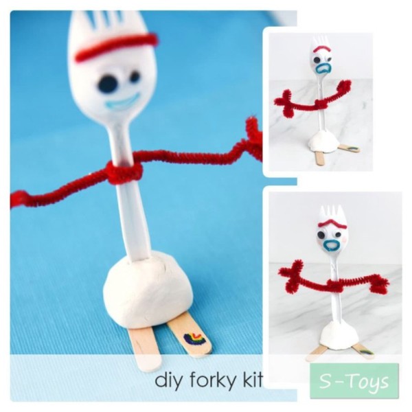 Jual Mainan Anak DIY Forky Kit Toy Story 4 Make Your Own Forky Craft ...