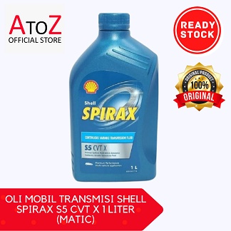 Jual OLI MOBIL TRANSMISI SHELL SPIRAX S5 CVT X 1 LITER (MATIC) | Shopee ...