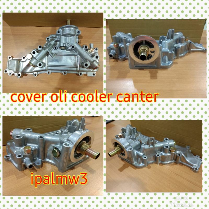 Jual COVER OIL COOLER TUTUP OLI COOLER RUMAH OLI COOLER KOMPLIT CANTER ...