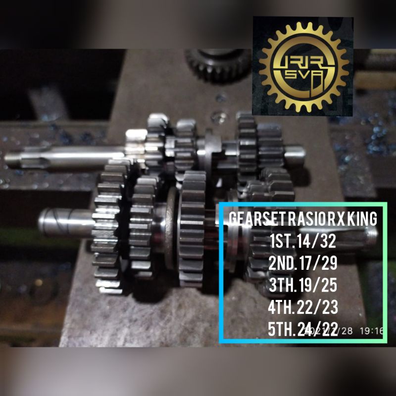 Jual Gigi Rasio Racing RX King RX -100 RX-K Drag Road Race Touring ...