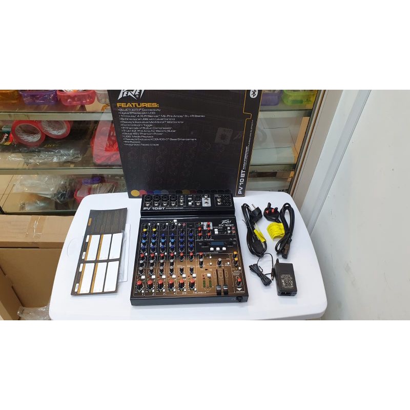 Jual Mixer Audio PEAVEY PV10BT | PV 10BT | PV 10 BT Original | Shopee Indonesia