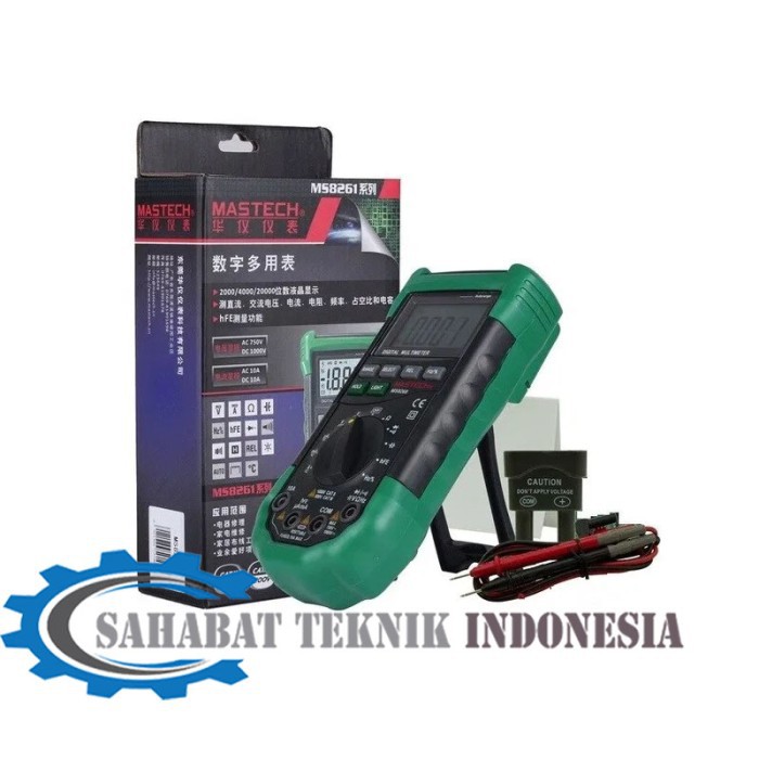 Jual Jual Digital Multimeter ACDC Mastech MS8268 Multitester Tester ...