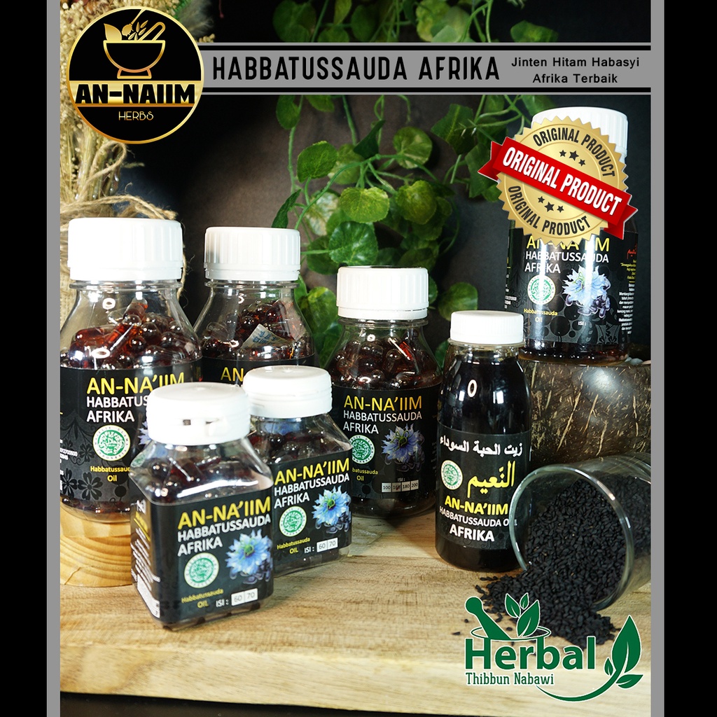 Jual Habbatussauda/ jintan/Jinten Hitam Oil Habasyi Afrika Terbaik ...