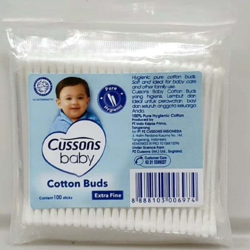 Jual Cutton Bud Cussons Baby Isi 100 Stick | Shopee Indonesia