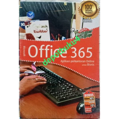 Jual Buku Microsoft Office 365 Aplikasi Perkantoran Online untuk Bisnis - Wahana Komputer ...