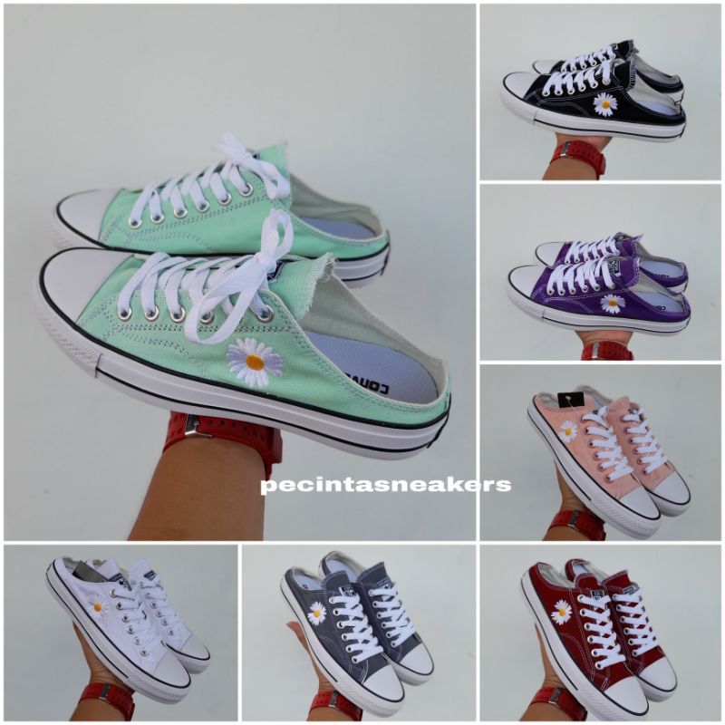 Jual SEPATU SELOP SNEAKERS WANITA KANVAS NYAMAN COMFY COCOK BUAT REMAJA ...