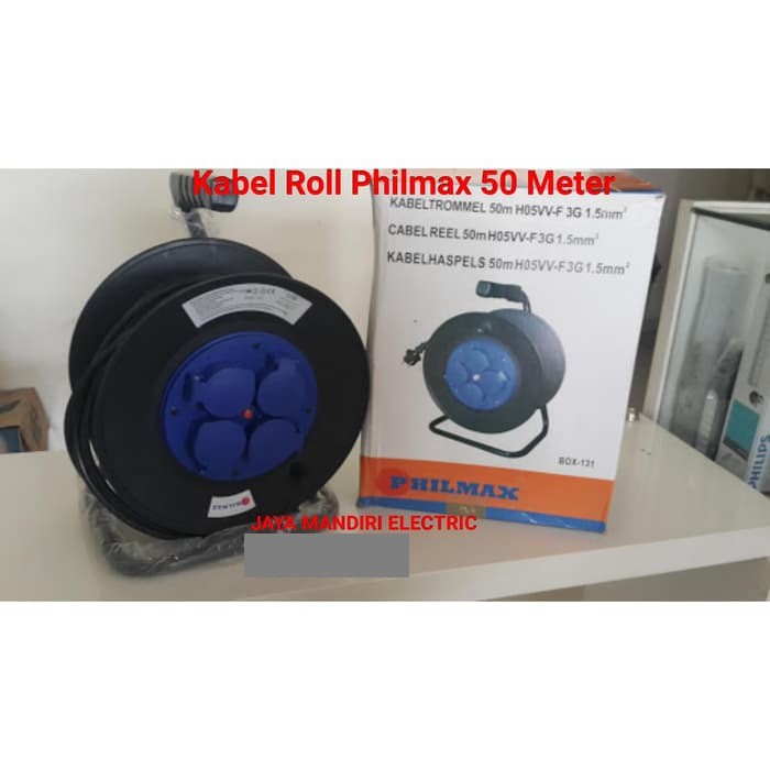 Jual Kabel Roll Philmax 50m / gulungan rol 50meter / gulung 50 m meter ...
