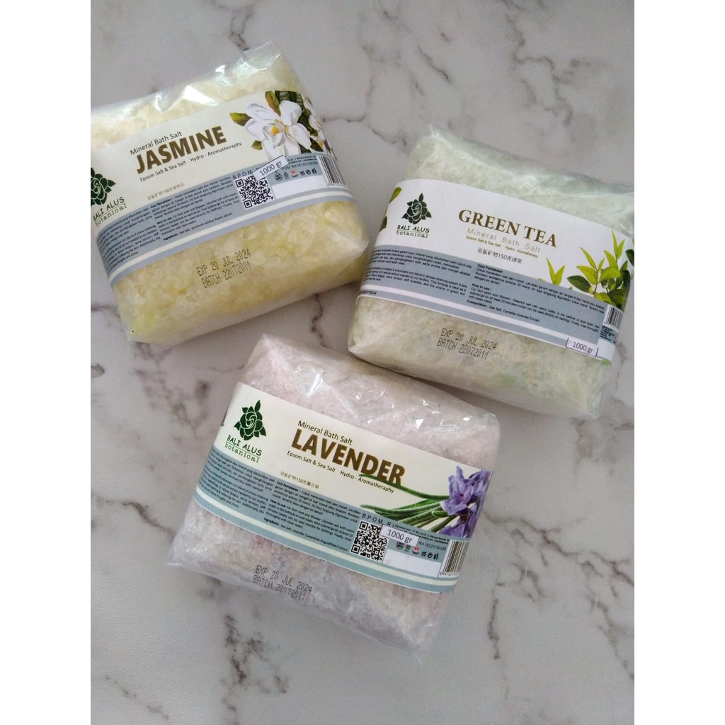 Jual Bath Salt (garam spa) Bali Alus ukuran 1kg | Shopee Indonesia
