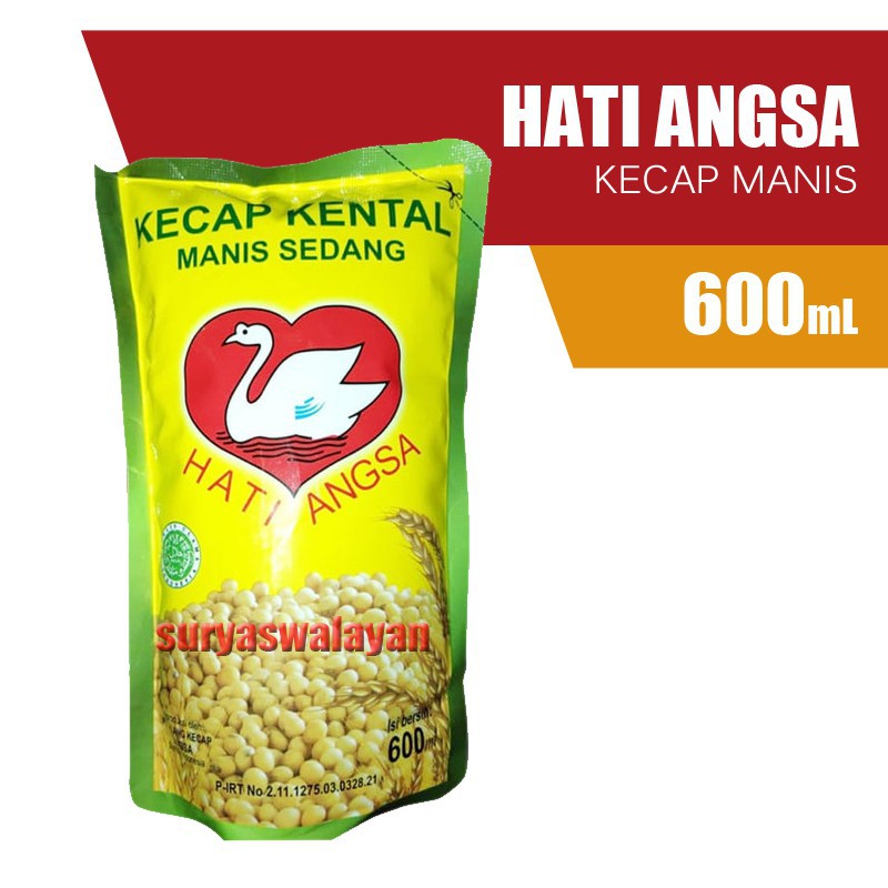 Jual Kecap Cap Angsa Rasa Manis Refill 600 ml | Shopee Indonesia