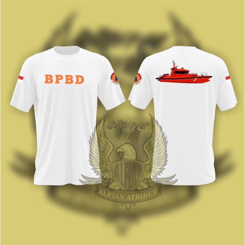 Jual baju kaos BPBD terbaru,kaos bpbd lengan pendek,kaos badan ...