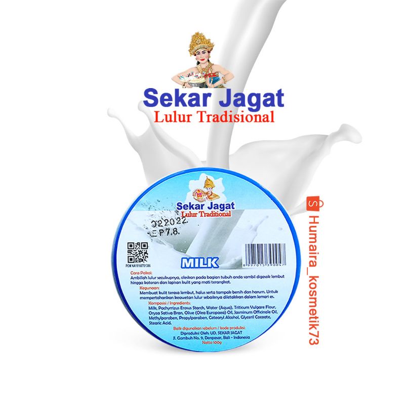 Jual Sekar Jagat Lulur Tradisional Bali 100Ml | Shopee Indonesia