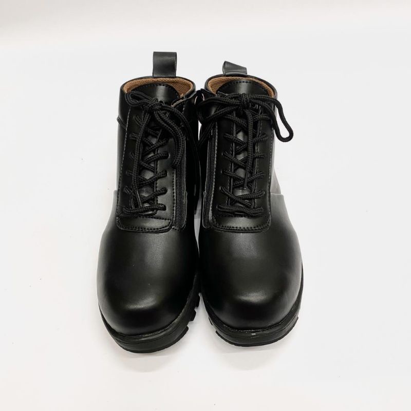 Jual SEPATU SAFETY SEPATU BOOTS SLETING / ZIPPER DENGAN UJUNG BESI ...