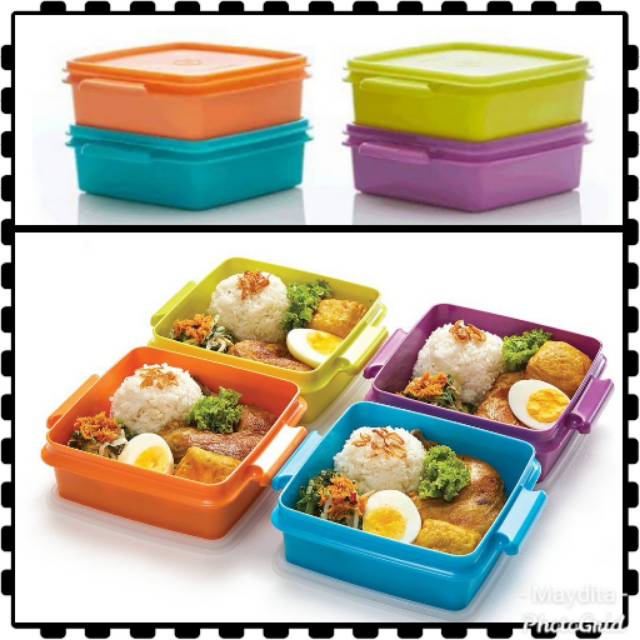 Jual original box carry all set 900ml ecer (1pcs) | Shopee Indonesia